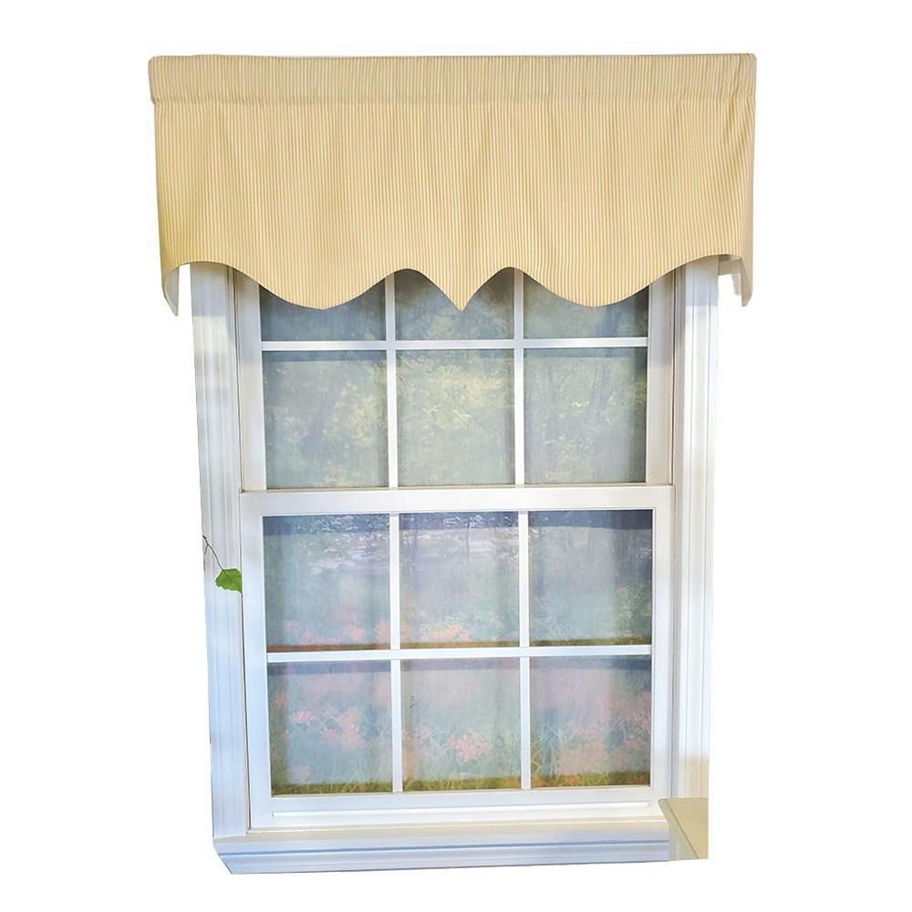 Pin Stripe Regal 3" Rod Pocket Lining Luxurious And Elegant Window ...