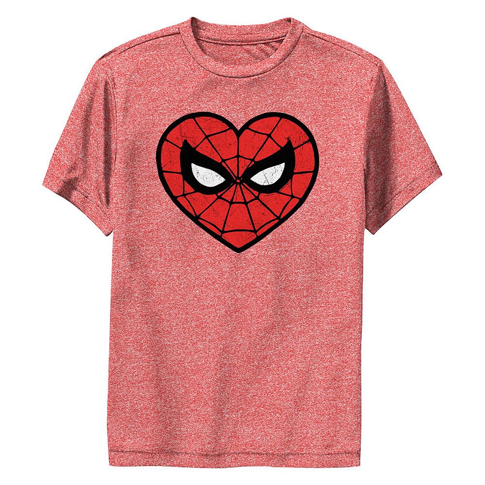 Boys 6-20 Marvel Spider-Man Spidey Heart Performance Graphic Tee