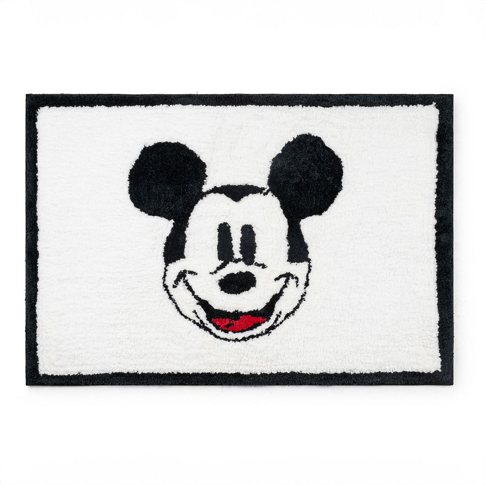 Disney's Mickey Mouse Classic Icon Tufted Rectangle Bathroom Rug