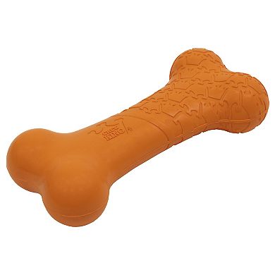 Chew King Bacon Rubber Bone Dog Toy