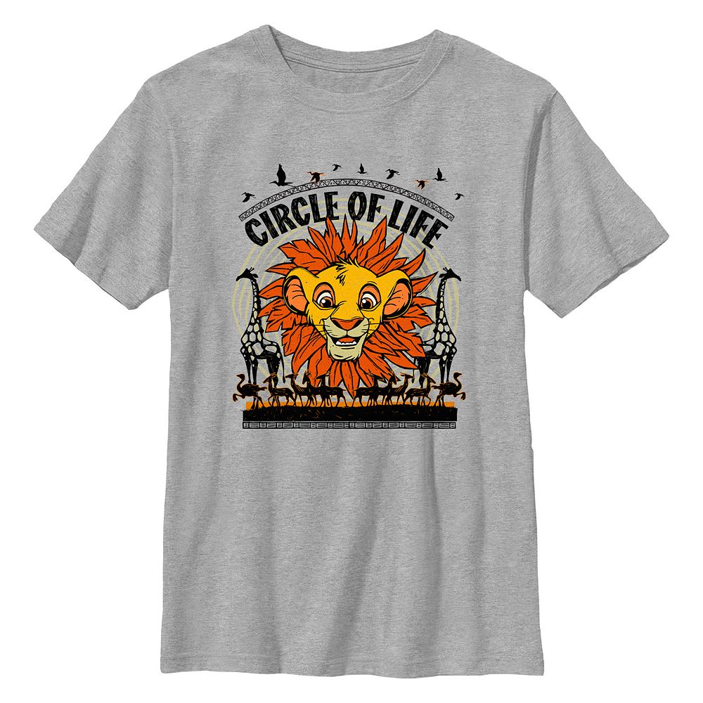 Disney's The Lion King Young Simba Circle Of Life Boys 8-20 Graphic Tee