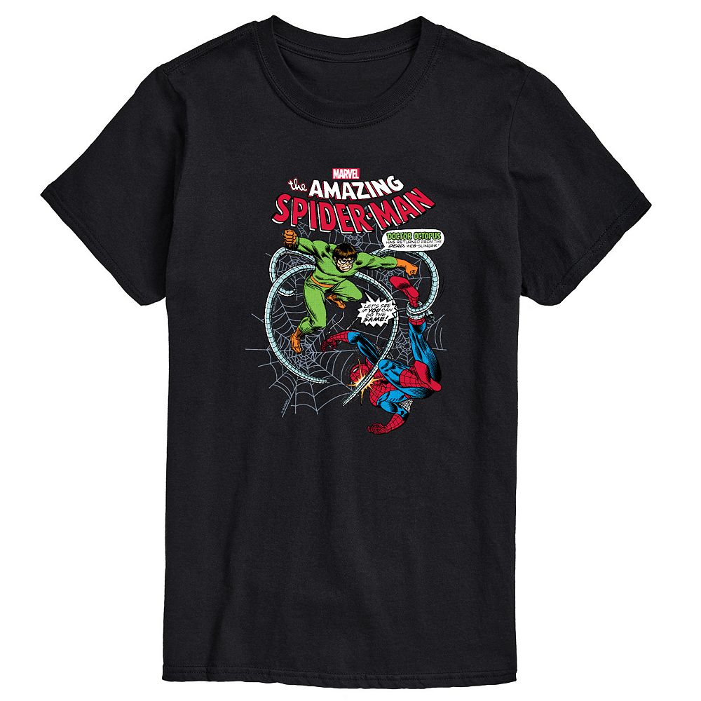 Men's Marvel Spider-Man vs Doctor October Graphic Tee