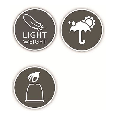 Kaemingk Alex Fibre Clay Square Planter