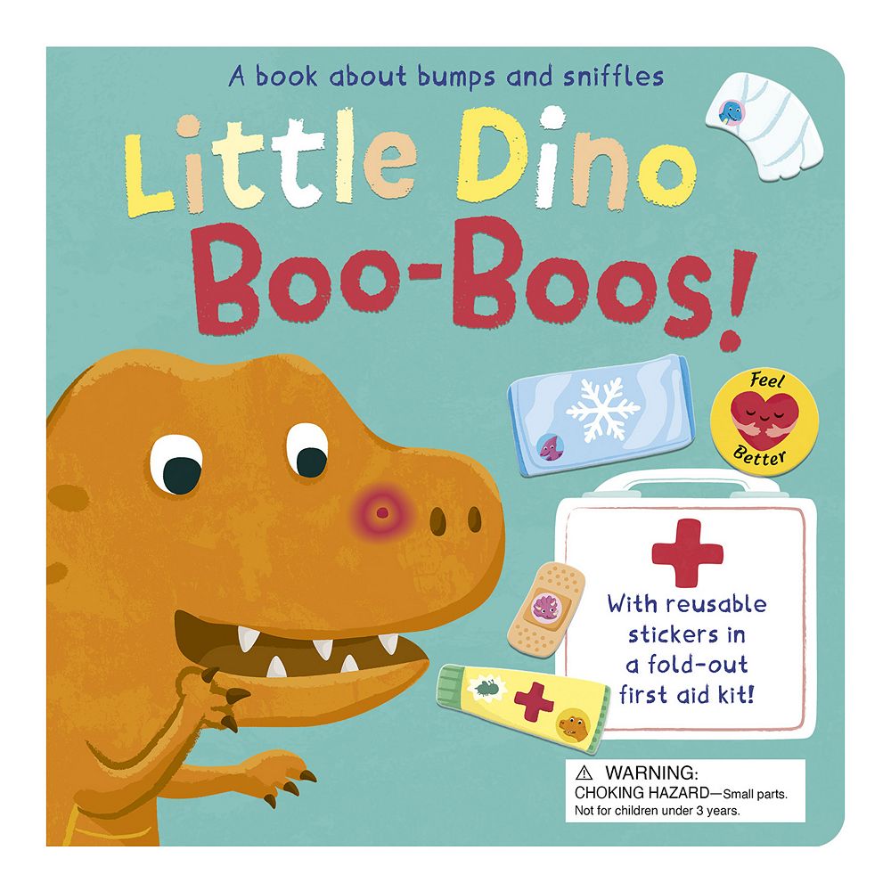 Little Dino Boo-Boos! by Sophie Aggett Children's Board Book
