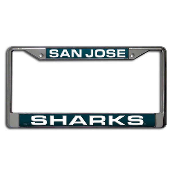 San Jose Sharks License Plate Frame