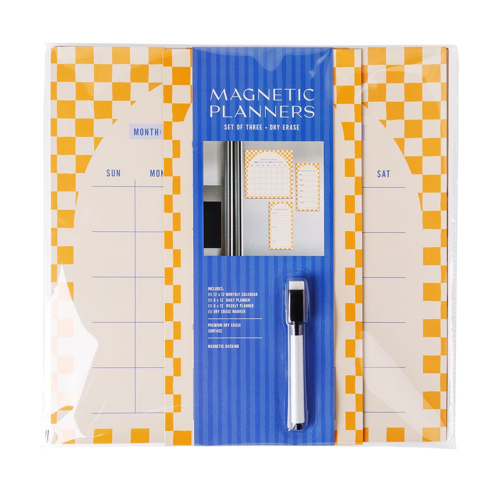 Pulsar Magnetic Calendar 3-pk. Planner Set