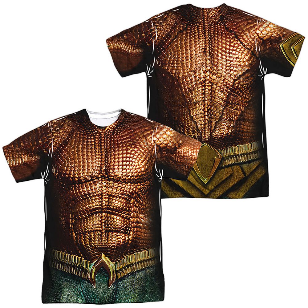 Men's Aquaman Body Sublimated Graphic Tee