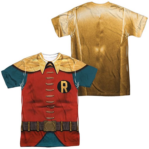 Men's Batman Robin Sublimated Graphic Tee