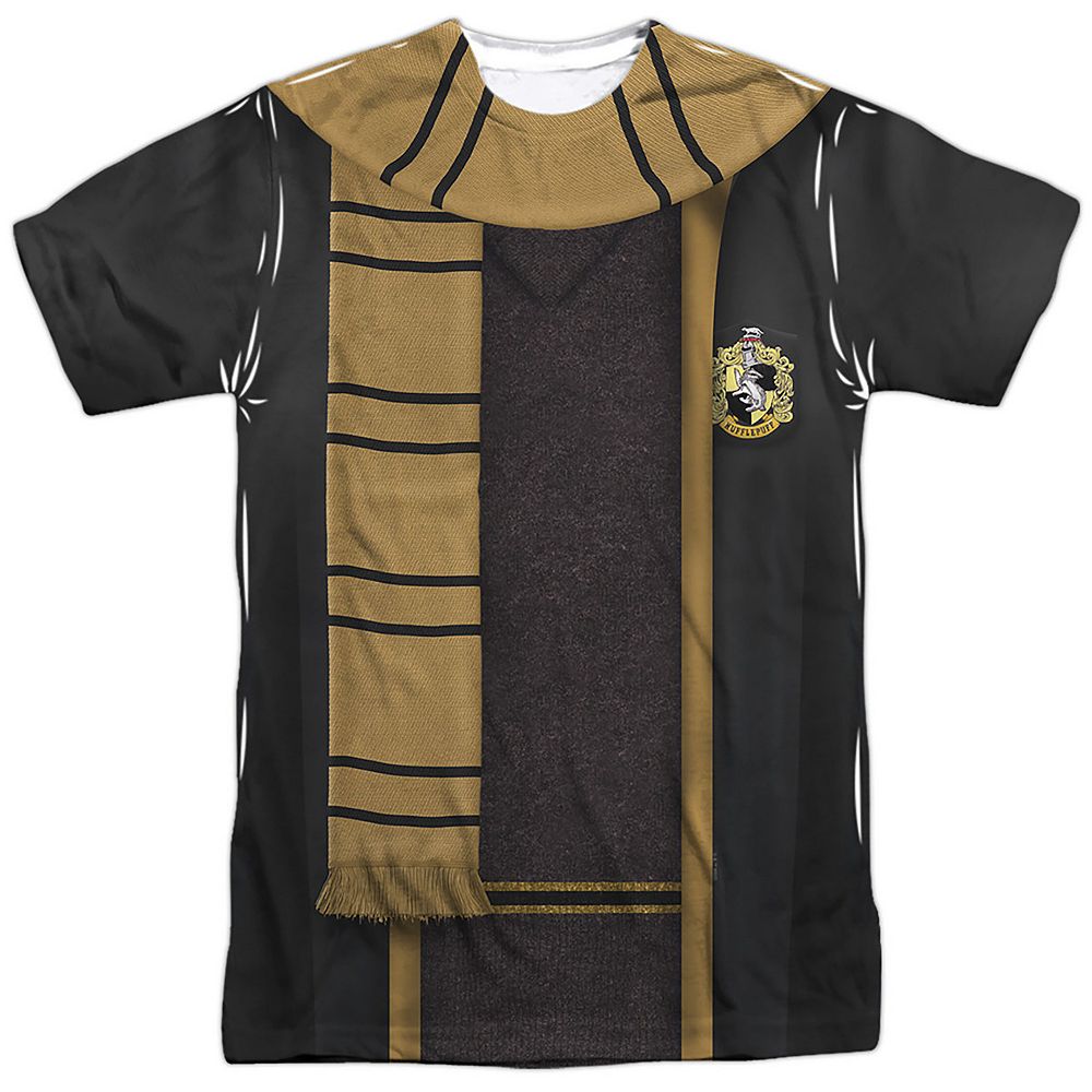 Men's Harry Potter Hufflepuff Uniform Sublimated Graphic Tee