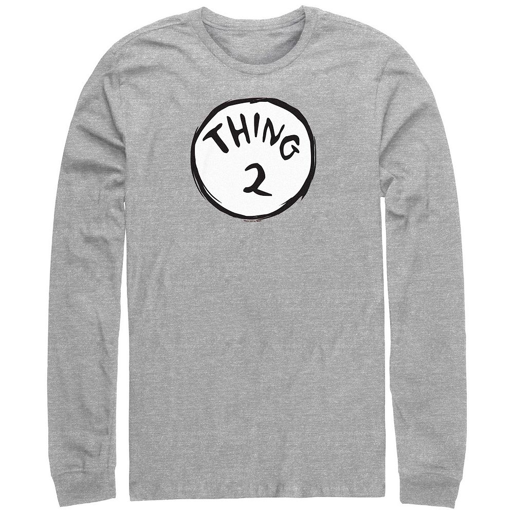 Big & Tall Dr. Seuss Thing 2 Long Sleeve Graphic Tee