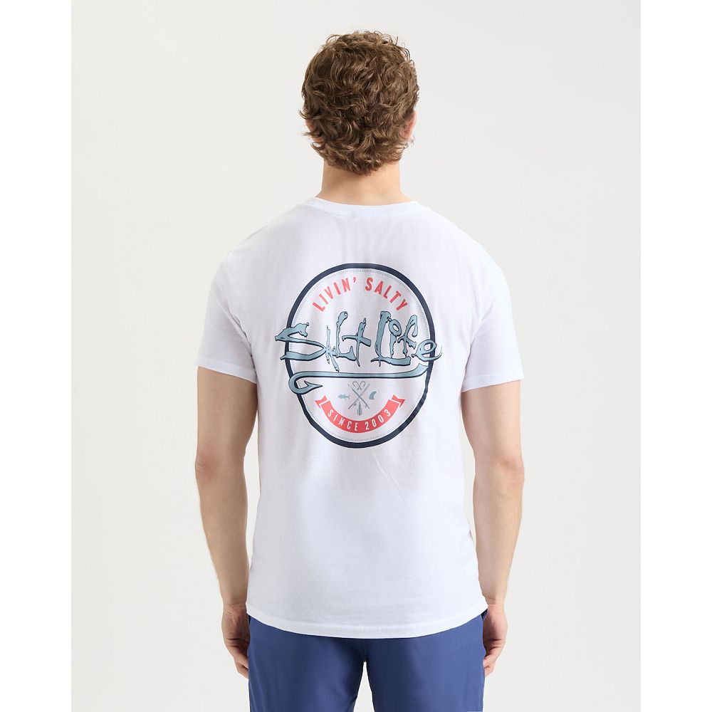 Men's Salt Life Tuna Tribe Short Sleeve Cotton Graphic Tee