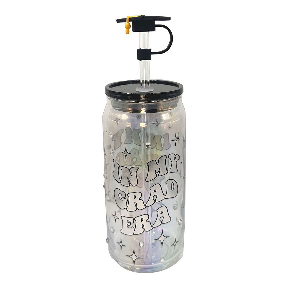 Sheffield Home Graduation Glass Tumbler with Topper