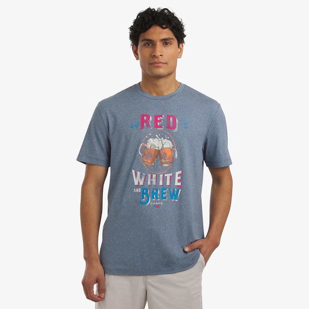 Chaps Men's Short Sleeve Graphic Tees