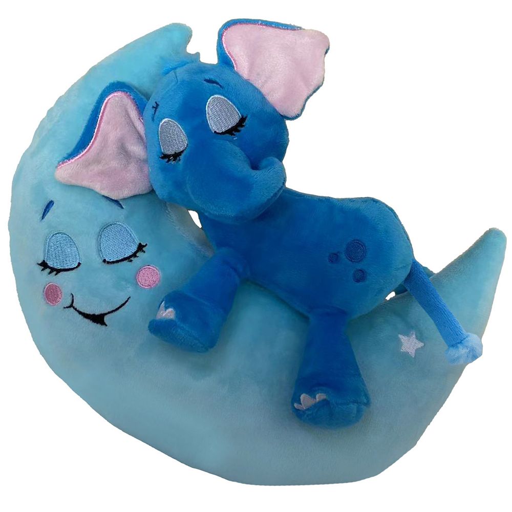 Jay@Play Happpy Nappers: Lullabrites Lights & Sounds Plush Moon Pet ...