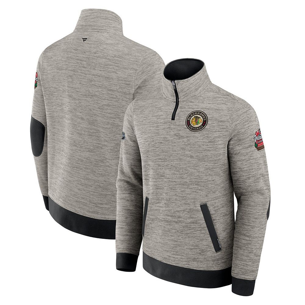 Men's Fanatics Gray Chicago Blackhawks 2025 NHL Winter Classic ...