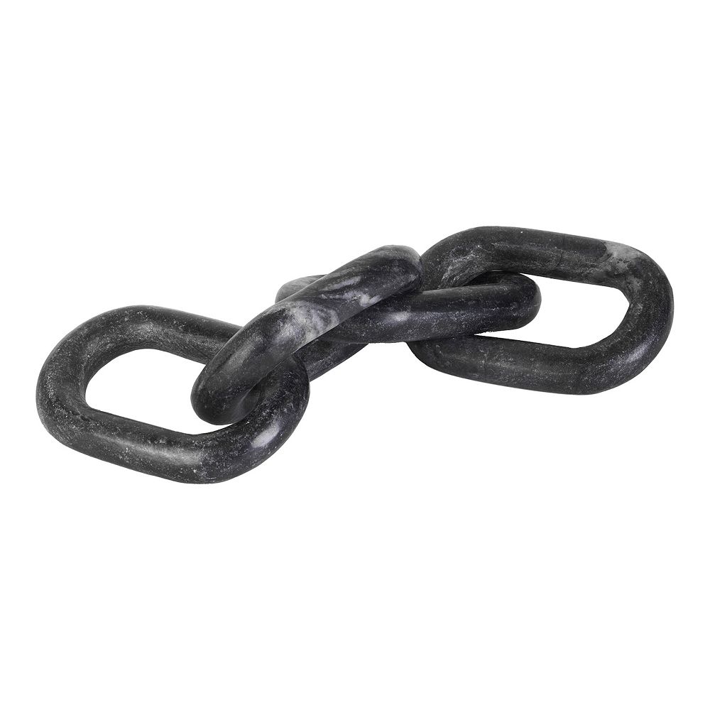 Eternity Chain Links - Black Marble
