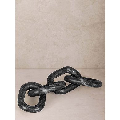 Eternity Chain Links - Black Marble