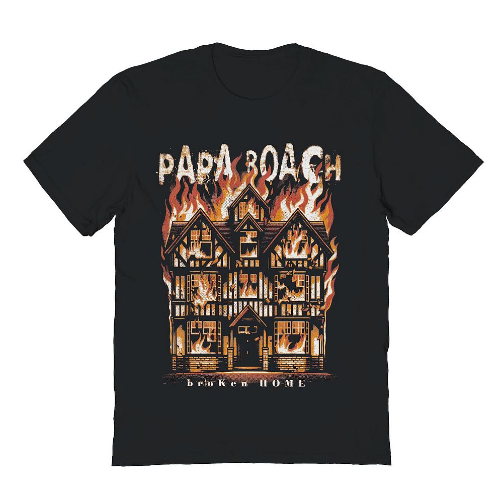 Men's Papa Roach Broken Home Graphic Tee
