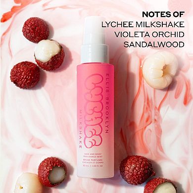 Ellis Brooklyn LYCHEE MILKSHAKE Hair and Body Fragrance Mist
