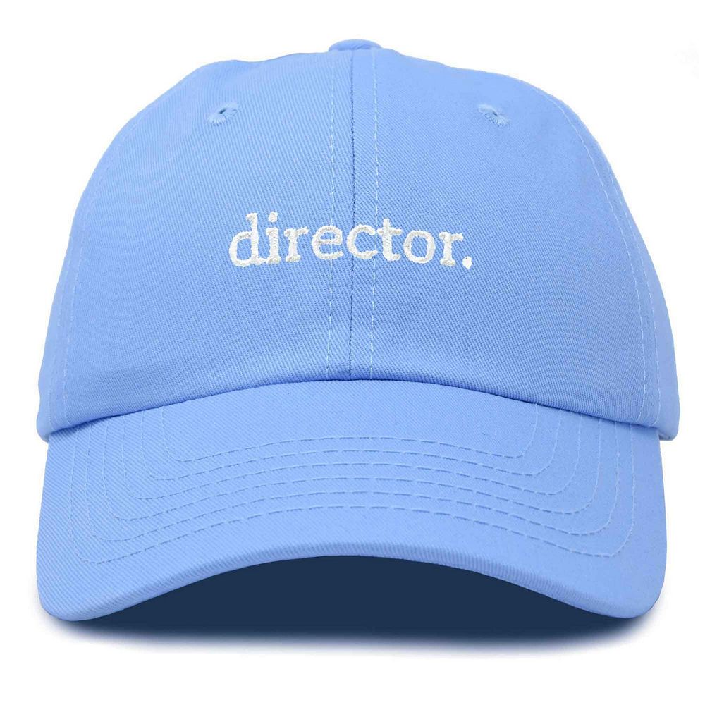 Dalix Director Embroidered Low Crown Cap