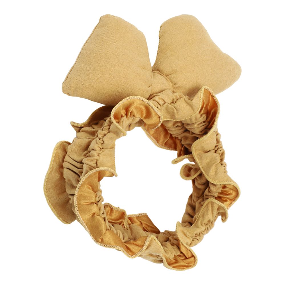 Fashion Cute Plush Washing Face Knot Bow Headwrap for Women 7.28"x2.36 ...