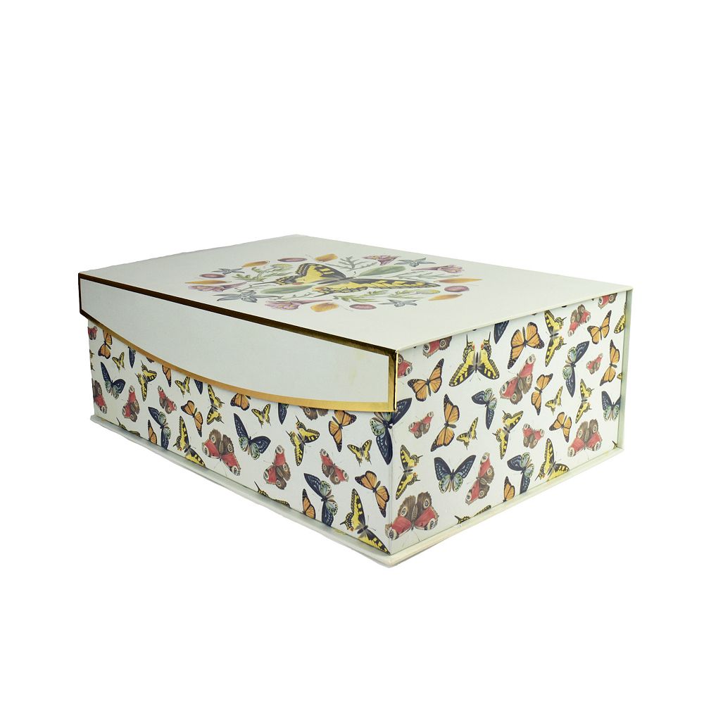 Large Butterfly Hinge Paper Storage Box