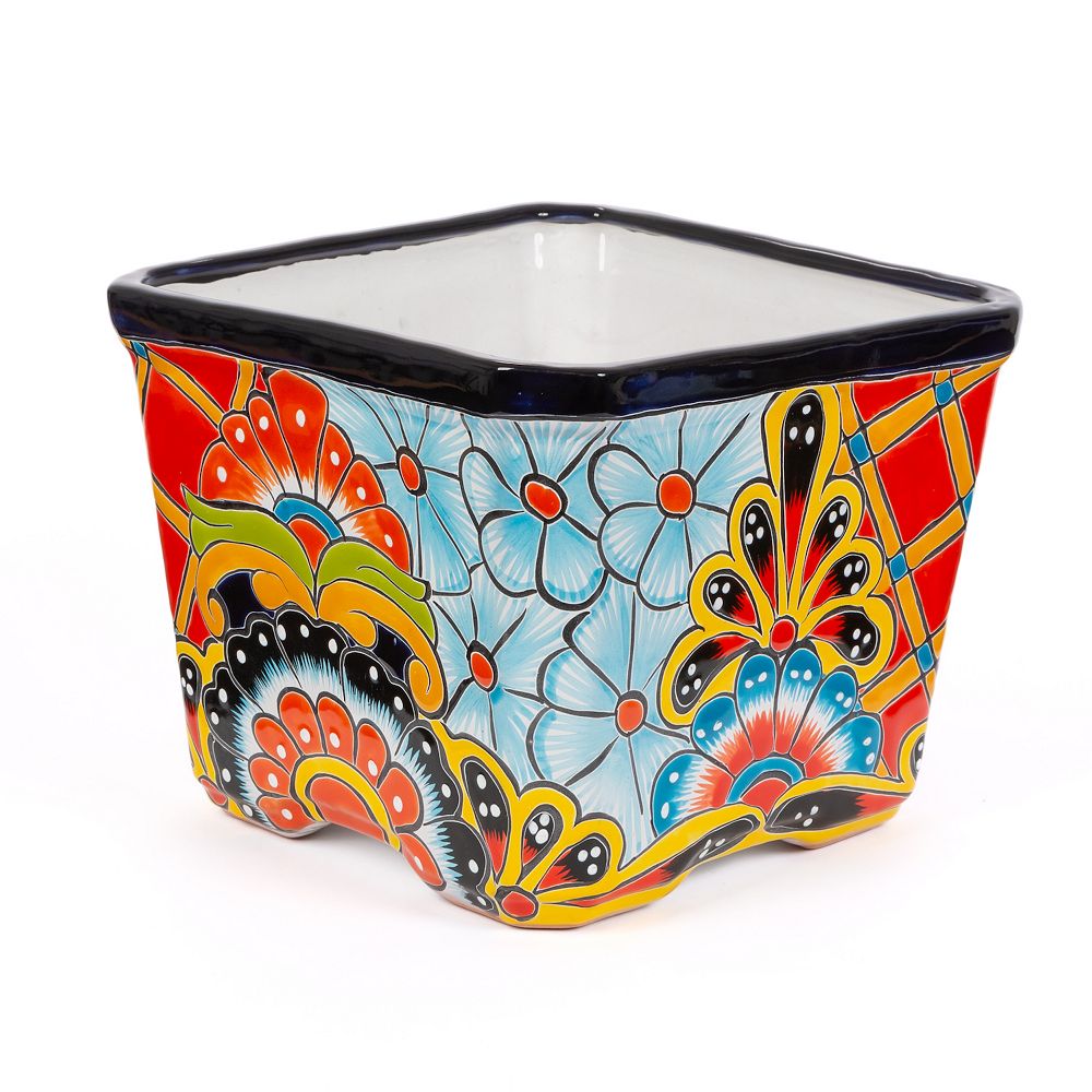Gerson Talavera Square Flower Pot