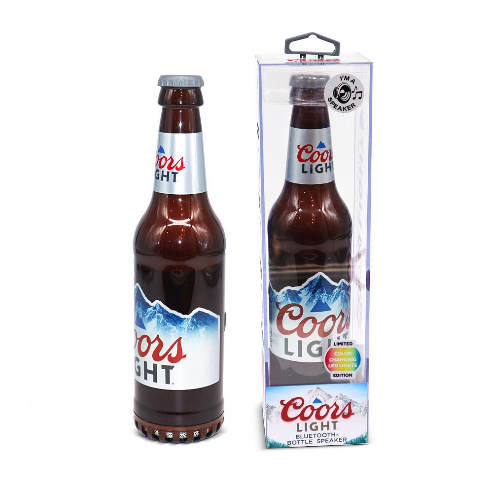 Coors Light Bluetooth Bottle Speaker with Acrylic Case