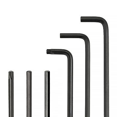 Mount 27PCS Long Arm Hex Key Allen Wrench Set, Metric/SAE/Torx