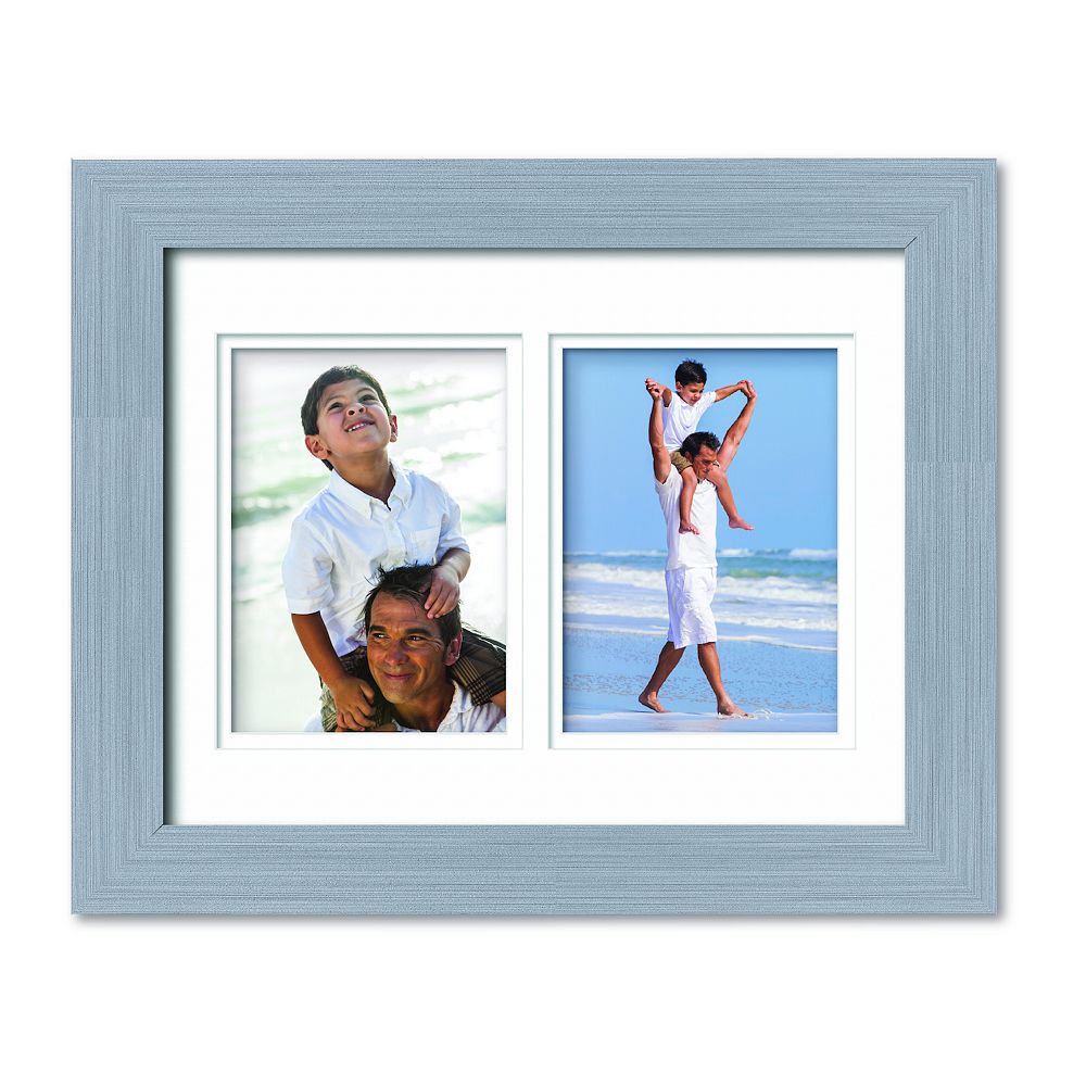 COURTSIDE MARKET Classic Hues Collection Grey 5x7 2 Photo Opening Grey ...