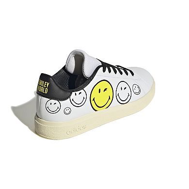 adidas Advantage Base 2.0 x Smiley World Boys' Sportswear Shoes