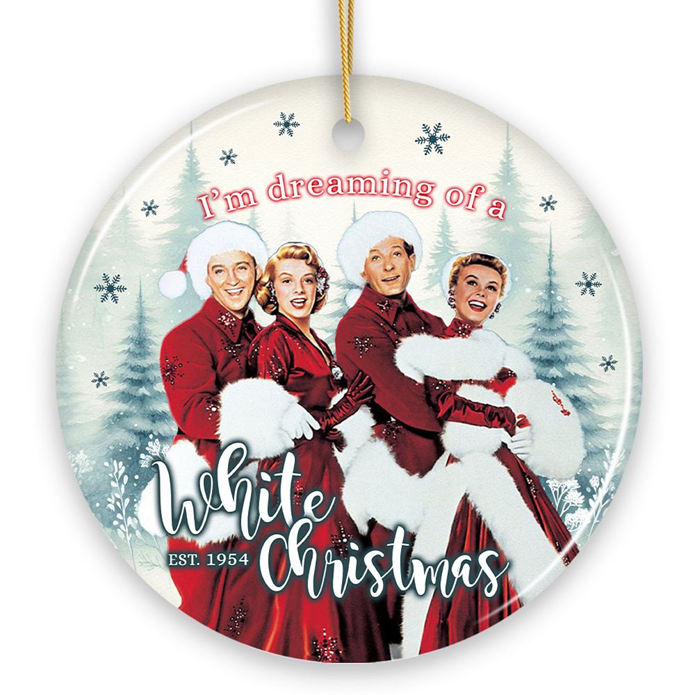I’m Dreaming of a White Christmas Ornament, 1954 Classic Holiday Inn ...