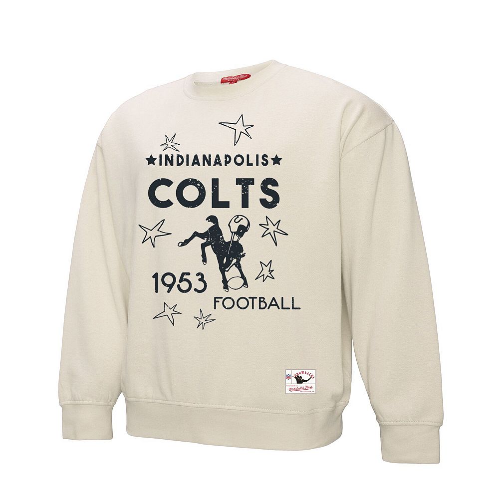 Women's Mitchell & Ness Cream Indianapolis Colts Shooting Stars ...