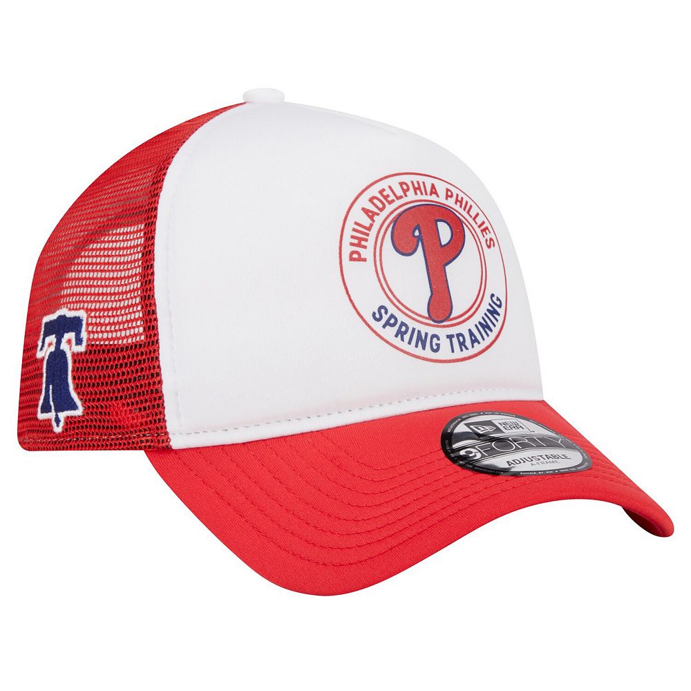 Men's New Era White/Red Philadelphia Phillies Spring Training Circle ...