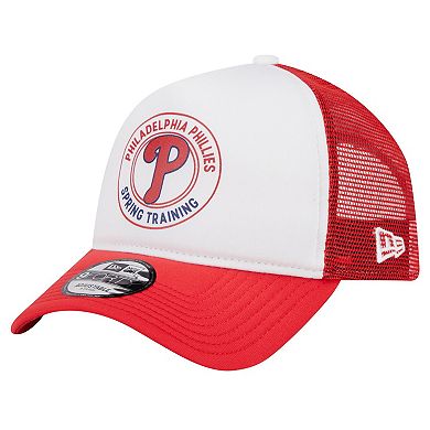 Men's New Era White/Red Philadelphia Phillies Spring Training Circle ...