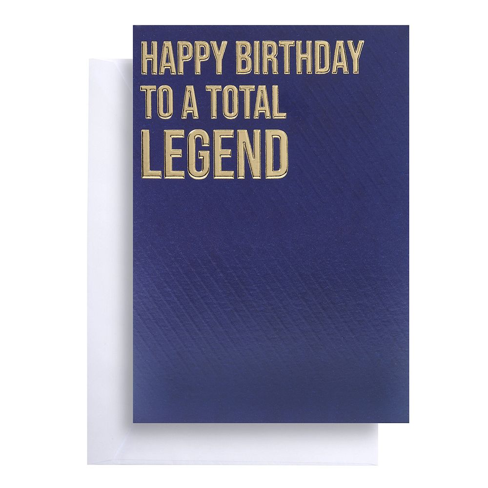 Cardfactory "Total Legend" Birthday Card