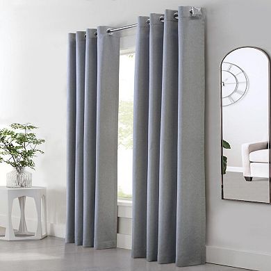 Grommet Curtain Panel Pair Frame Your Windows With Subtle Slub Textured ...