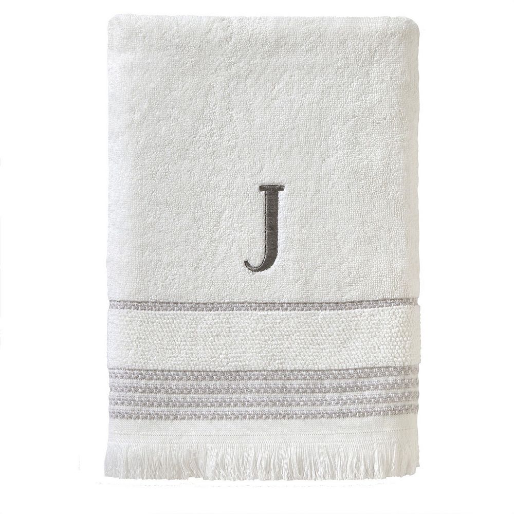 Skl Home By Saturday Knight Ltd Casual Monogram Bath Towel J