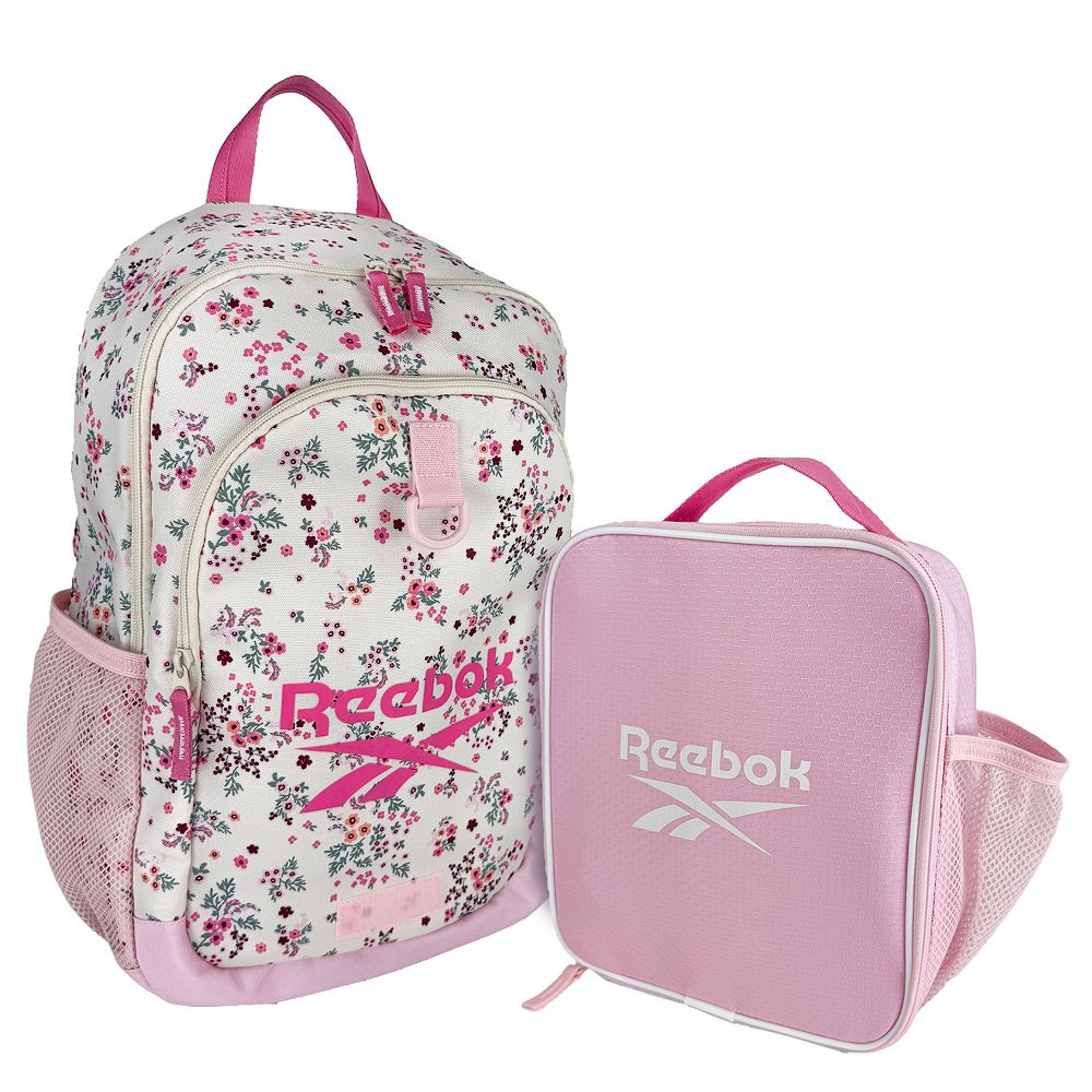 Reebok Backpack & Lunch Bag Logo Set