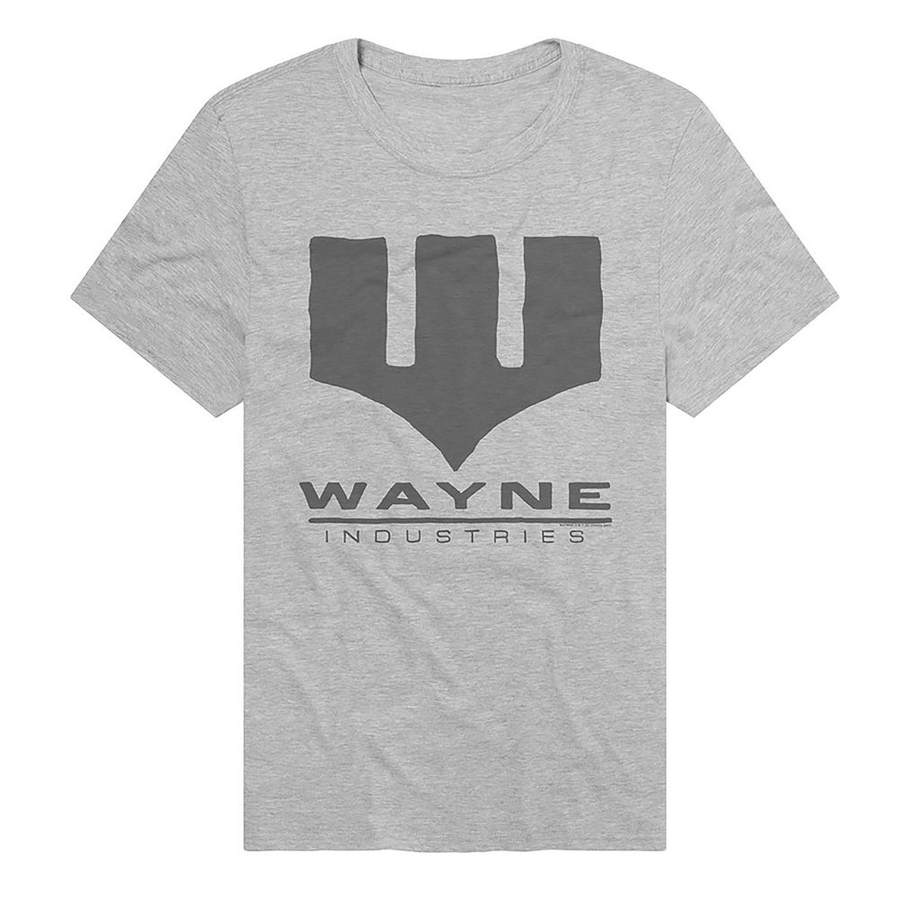 Men's DC Comics Batman Wayne Industries Logo Graphic Tee