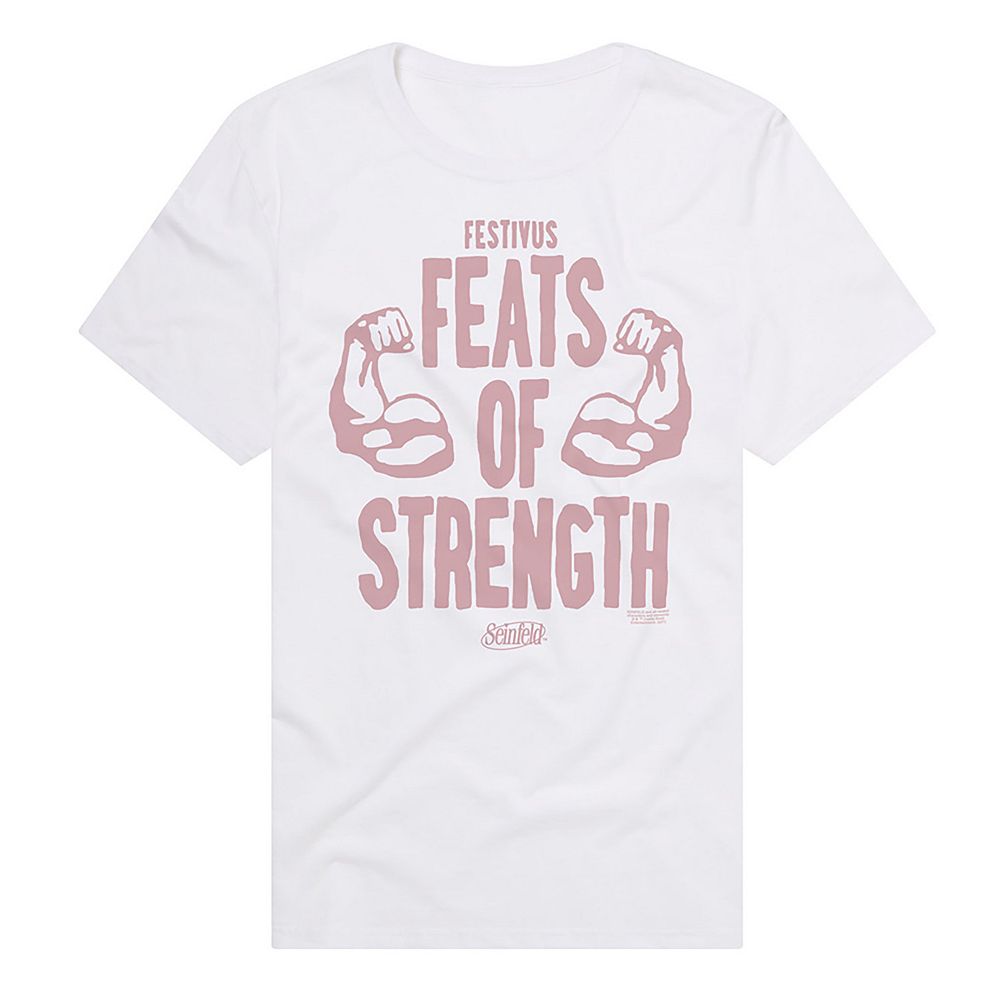 Men's Seinfeld Festivus Feats of Strength Graphic Tee