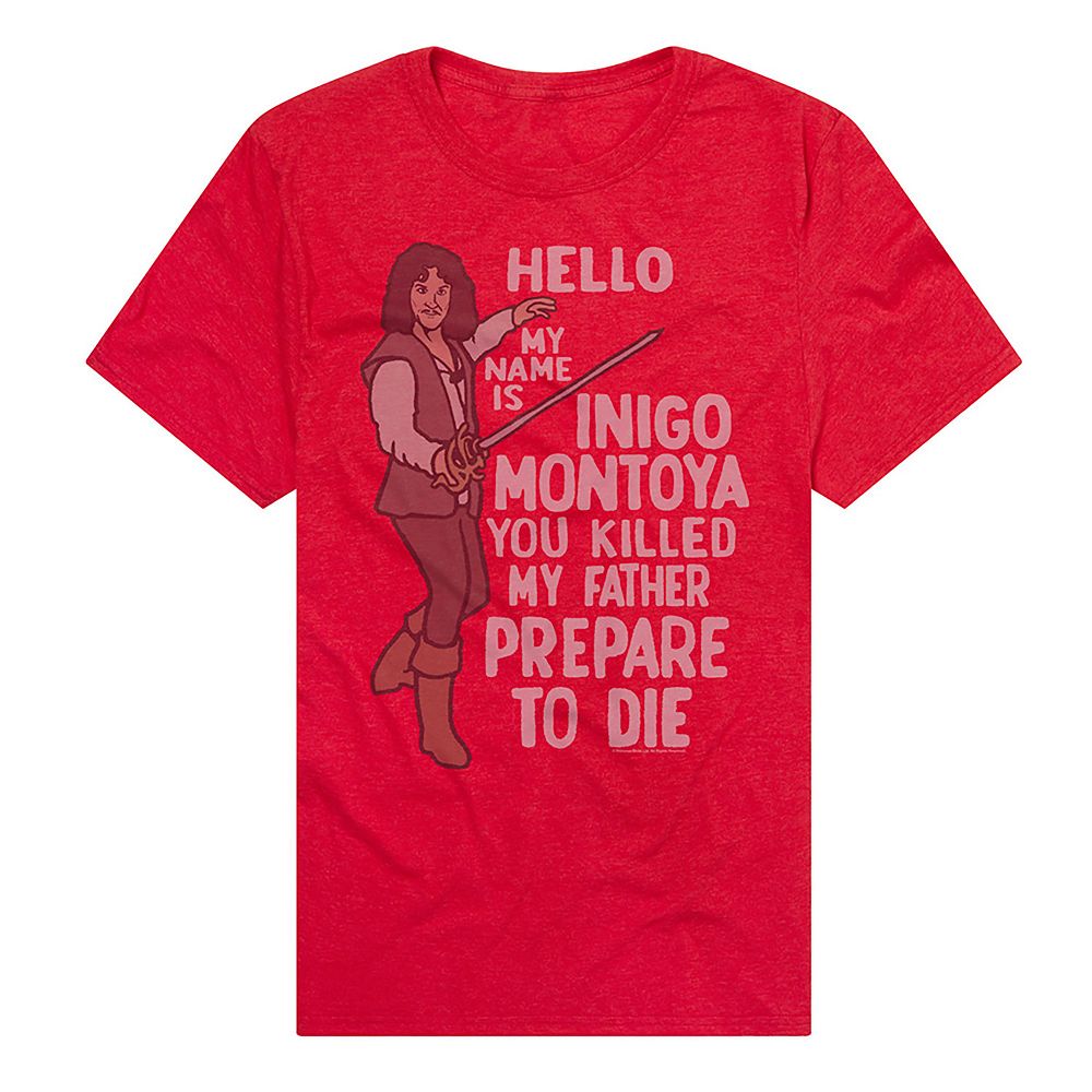 Men's Princess Bride Hello My Name Is Graphic Tee
