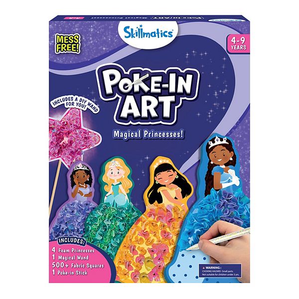 Skillmatics Poke in Art Magical Princesses
