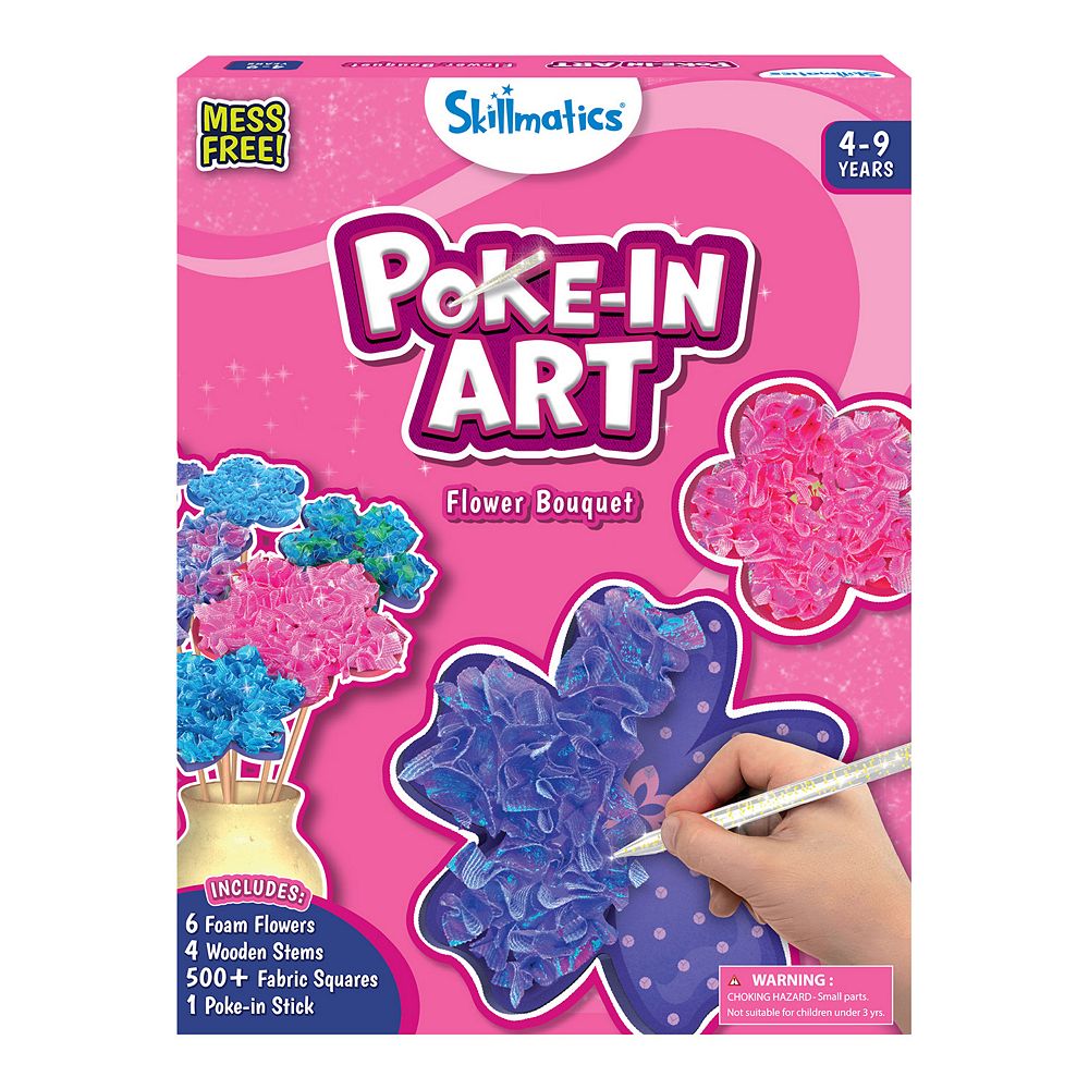 Skillmatics Poke in Art Flower Bouquet