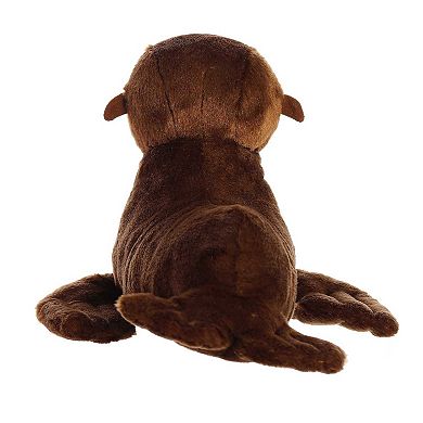 Aurora Large Brown Destination Nation 13" Sea Lion Adventurous Stuffed ...