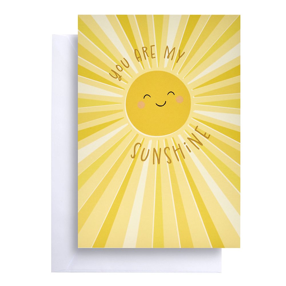 cardfactory You Are My Sunshine Greeting Card