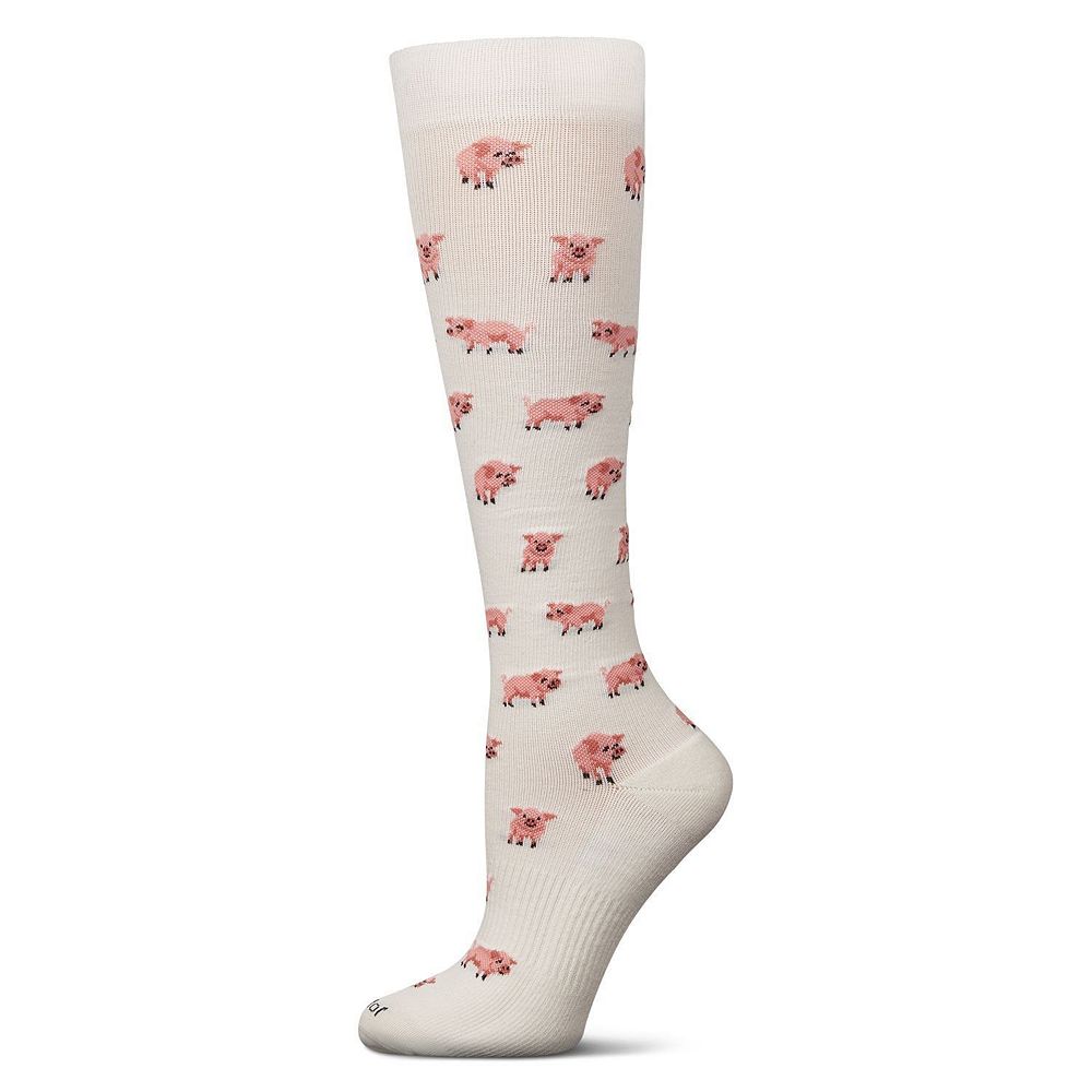 Pigs Cotton Blend 15-20 mmHg Graduated Compression Socks