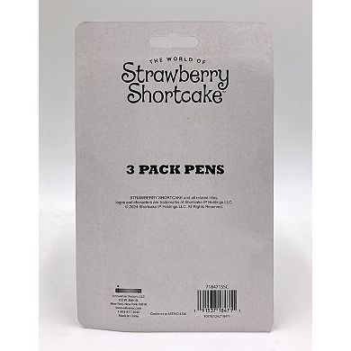 Strawberry Shortcake 3-pk. Gel Pen Set