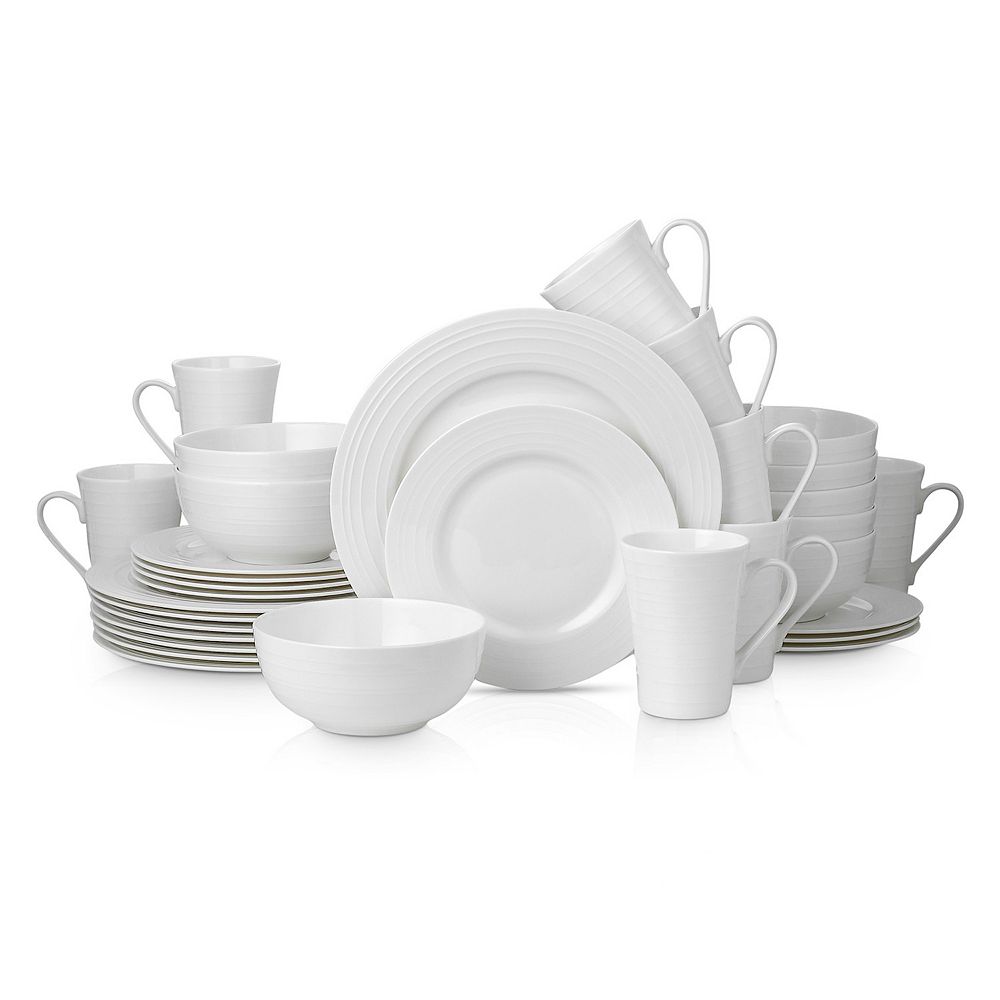 Stone Lain Eleanor Bone China 32-Piece Dinnerware Set