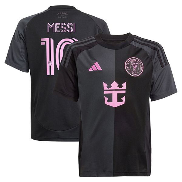 Youth adidas Lionel Messi Black Inter Miami CF 2025 The Fortitude Kit ...